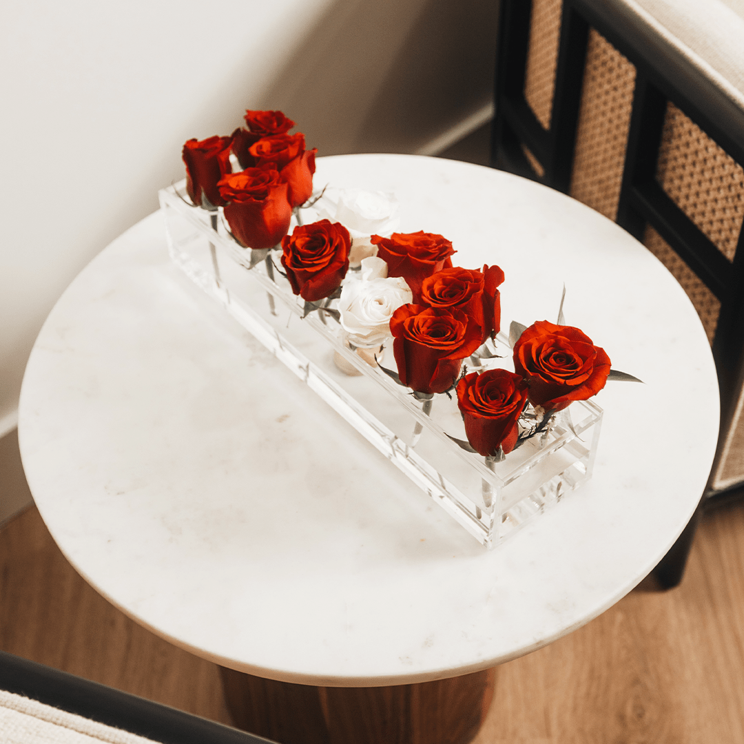 Modern Acrylic Vase - Acrylic Floral Centerpiece - Acrylic Decor