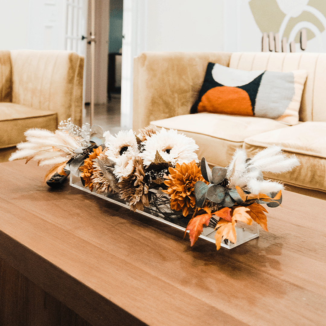 Modern Acrylic Vase - Acrylic Floral Centerpiece - Acrylic Decor